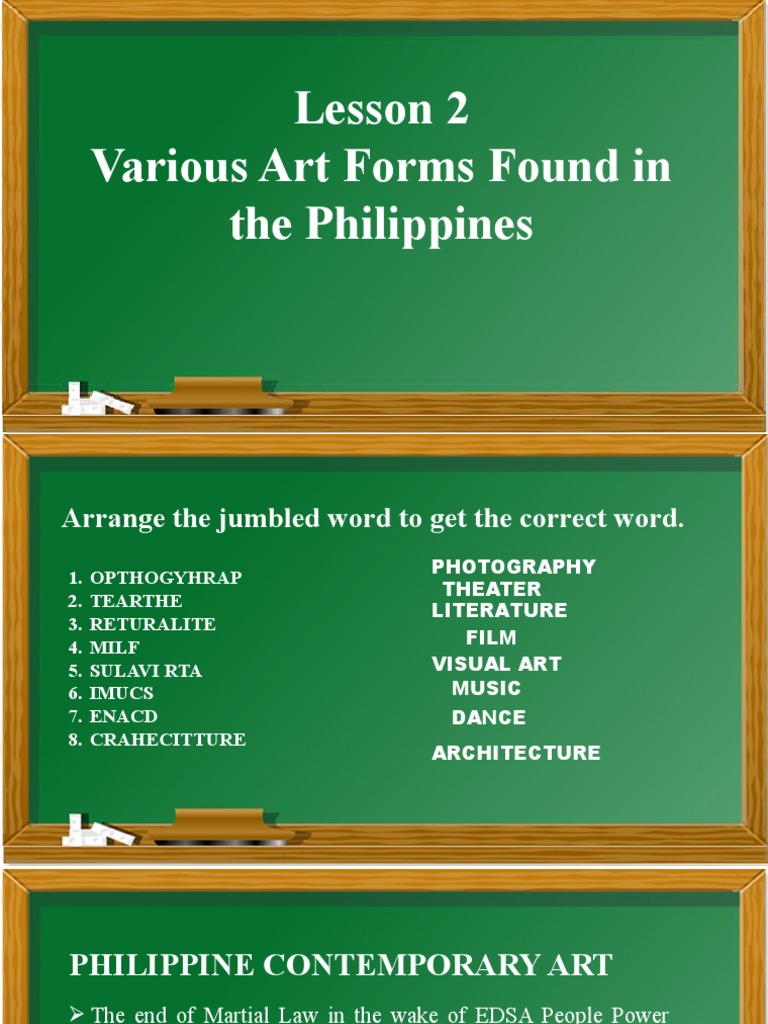 Philippine Contemporary Art Forms | PDF | Rhythm | Paintings