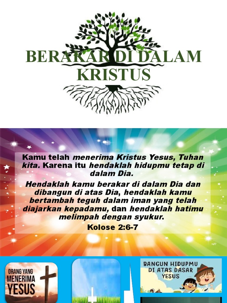 Berakar Dalam Kristus | PDF