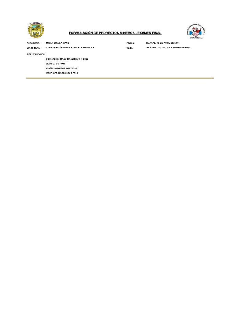 Examen Final | PDF | Business | Economias