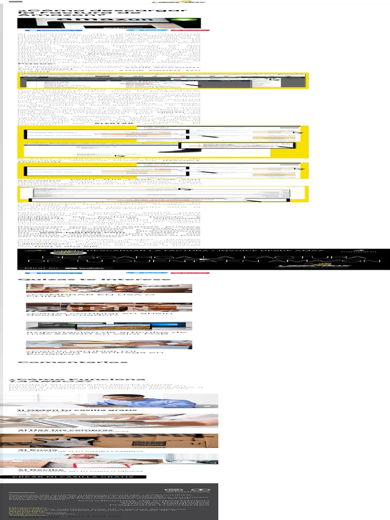 ¿Cómo Descargar La Factura de Amazon - Blog LAARBOX | PDF