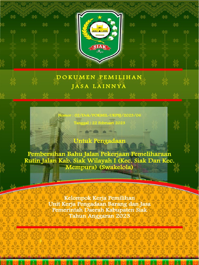 6.dok - Bahu Jalan Wilayah I | PDF