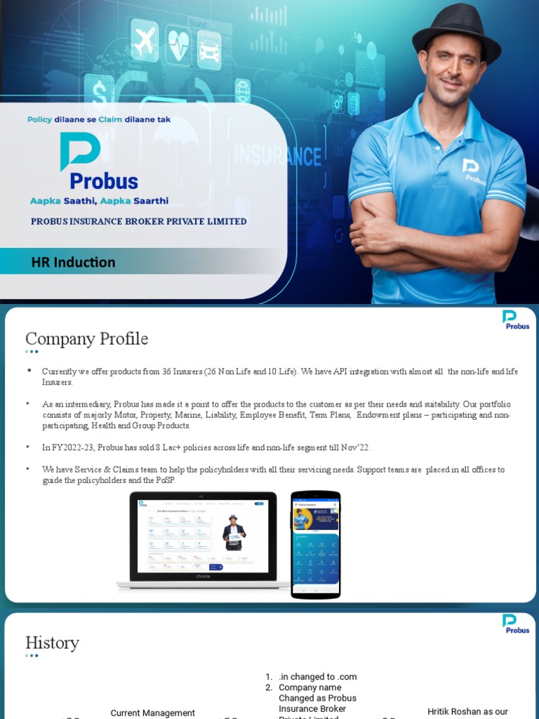 01 Induction Probus | PDF | Insurance | Economies