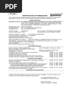 11.fumigation Certificate Example | PDF | Materials