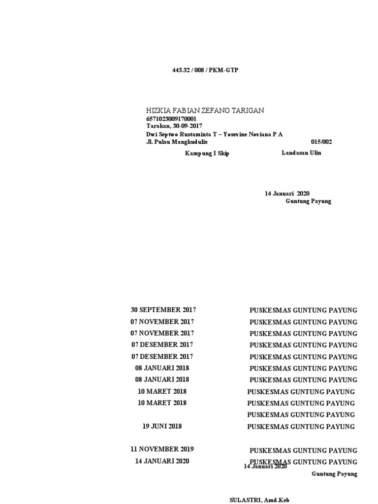 Sertifikat Imun Pdf