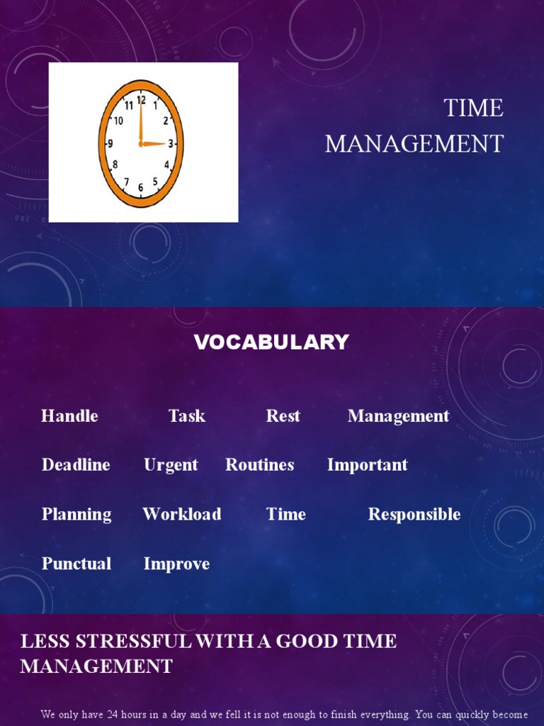 Time Management | PDF