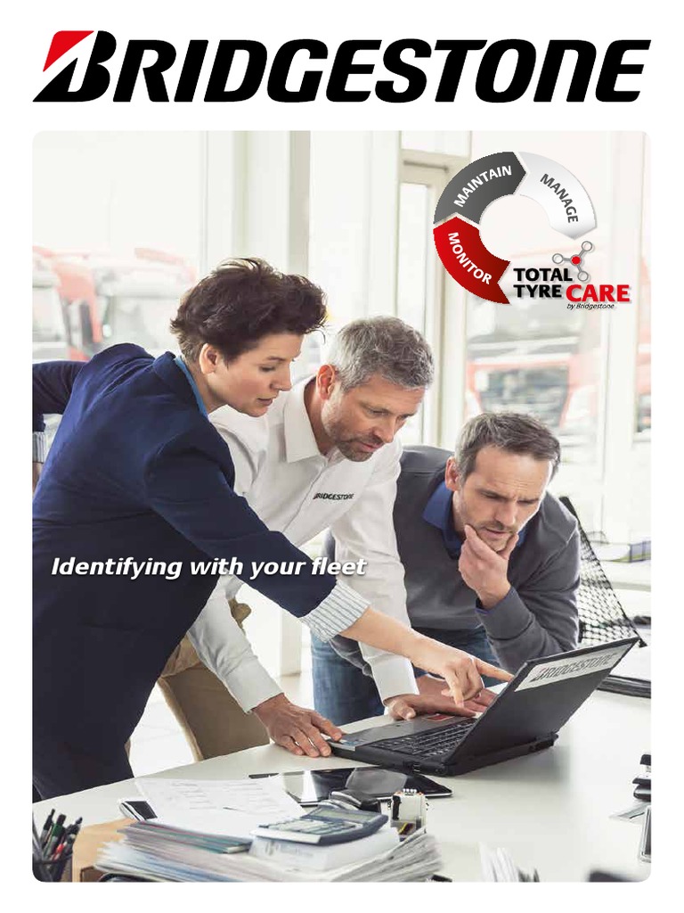 BS TBRTotalTyreCare-Identifyingwithyourfleet2017 Brochure EU | PDF | Tire | Outsourcing
