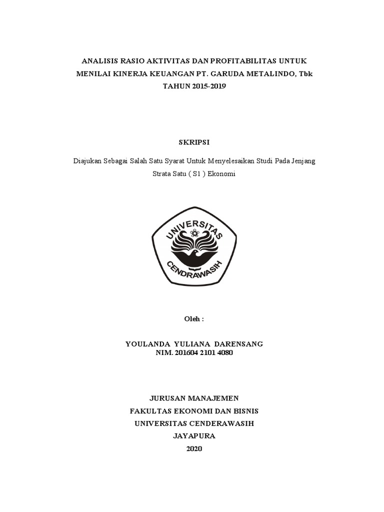 Skripsi Ibu Youlanda | PDF