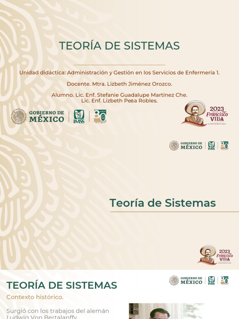 Teoria de Los Sistemas | PDF | Teoría de sistemas | Ciencia de sistemas