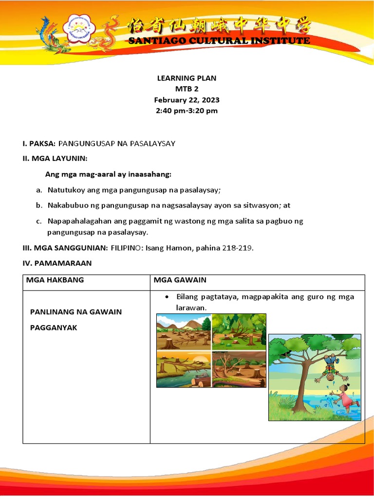 LEARNING PLAN Sa MTB 2 - WEEK 7 | PDF