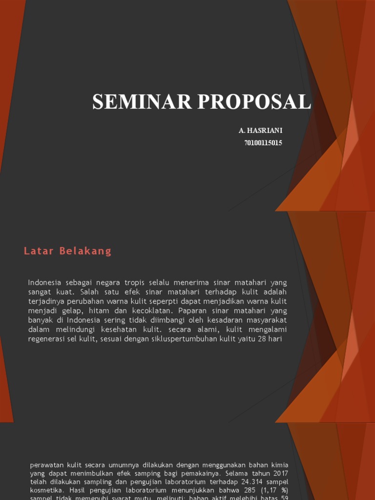 Seminar Proposal | PDF