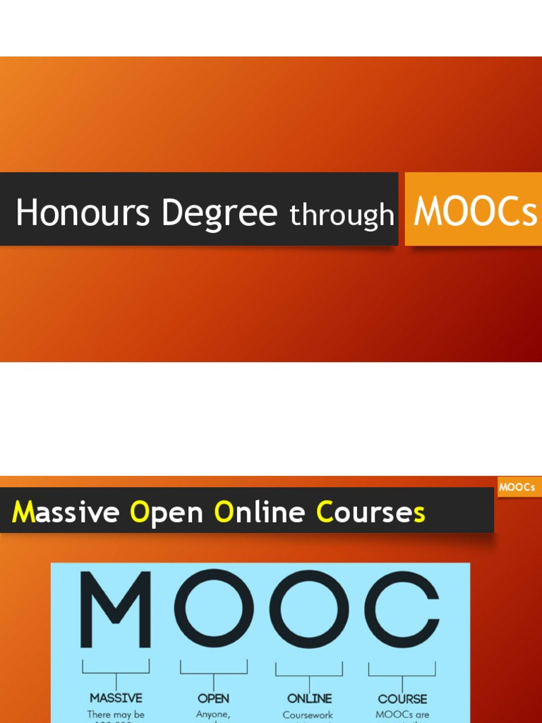 1st-Year-Moocs For Honours | PDF | Massive Open Online Course ...