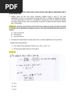 Midterm Exam Thermodynamics | PDF | Latent Heat | Temperature