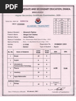JSC Certificate | PDF