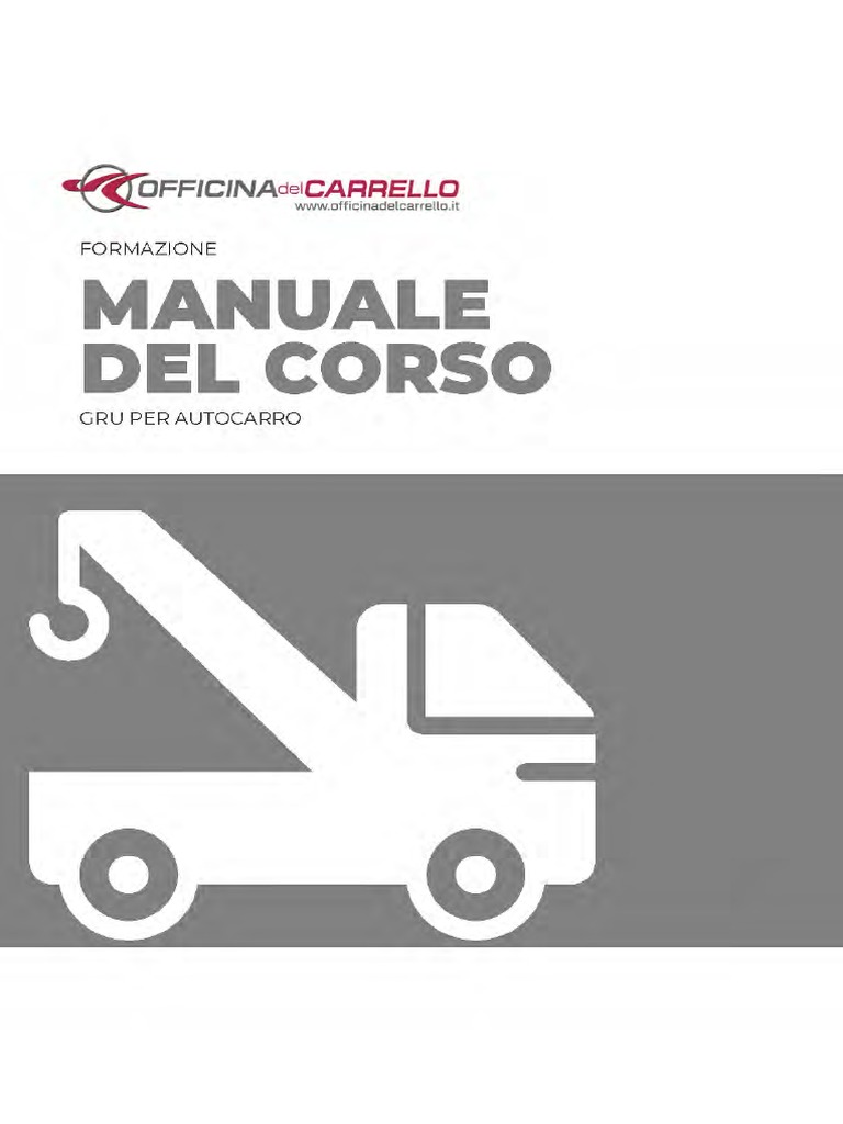 Manuale Addestramento Gru Per Autocarro | PDF