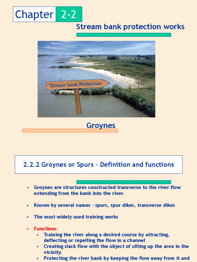 Chapter 2 2 Groynes | PDF | River | Levee