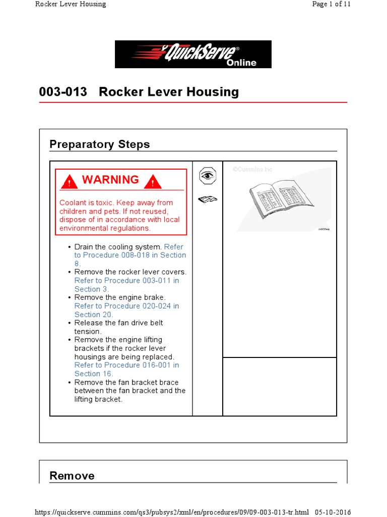 9 - Rocker Lever Housing | PDF | Electrical Connector | Screw