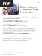 Wells Fargo Wire Transfer Form | PDF | Wire Transfer | Personal Finance