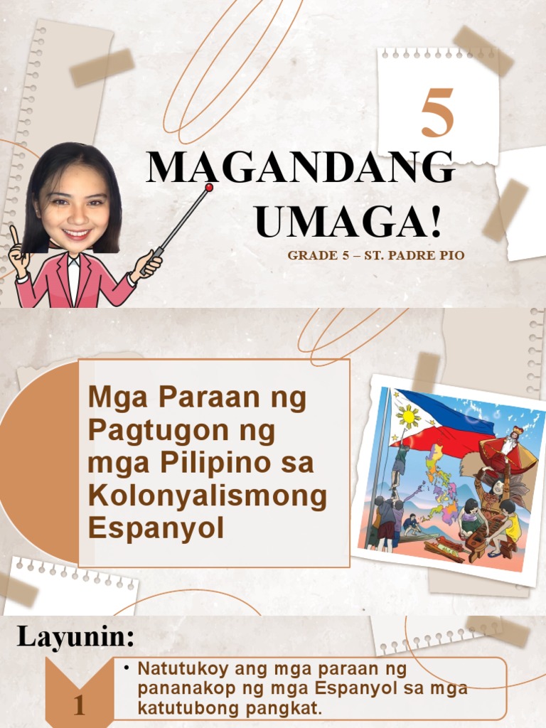 Grade 5 - Padre Pio - Pagtugon | PDF