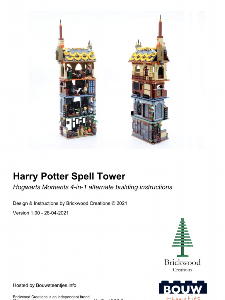 Harry Potter Spell Tower Instructions | PDF
