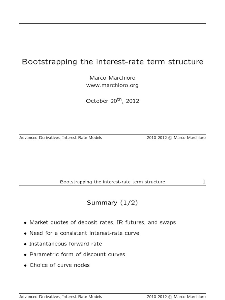 Lecture03 Slides | PDF | Derivative (Finance) | Swap (Finance)