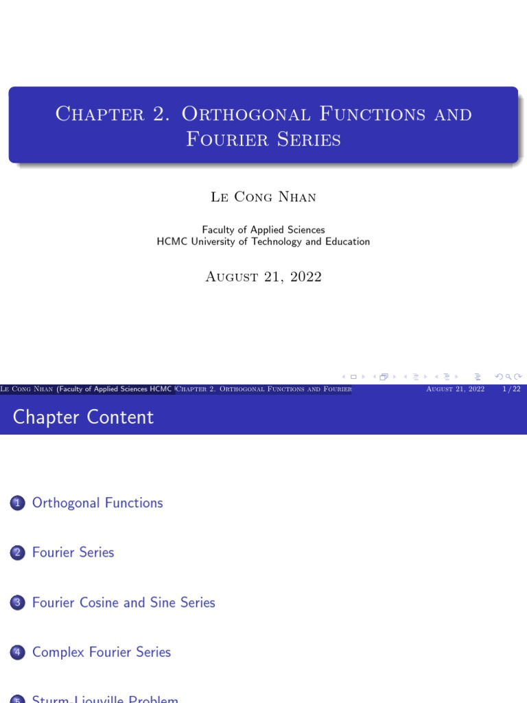 Chapter 2 Pdf Fourier Series Eigenvalues And Eigenvectors 