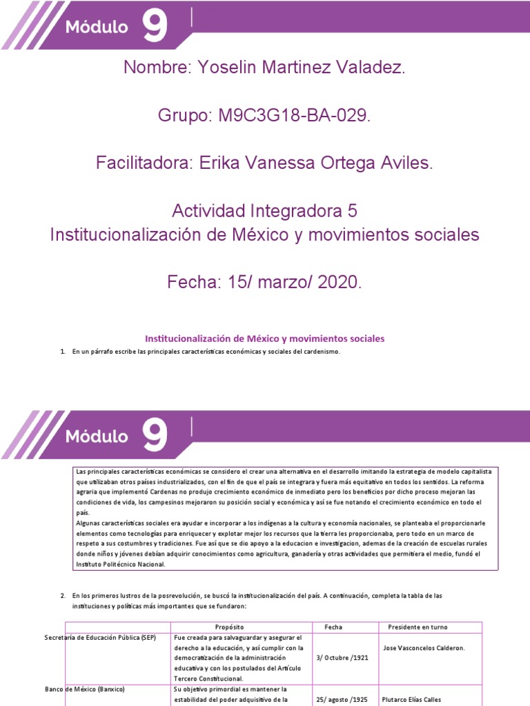 MartinezValadez Yoselin M09S3AI5 | PDF | México | Gobierno