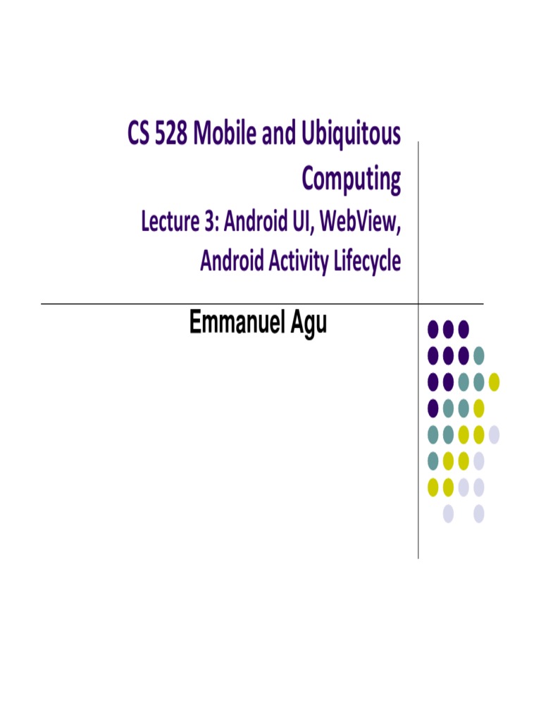Developing the GeoQuiz Android Application: Creating Interactive UI Elements and Responding to ...