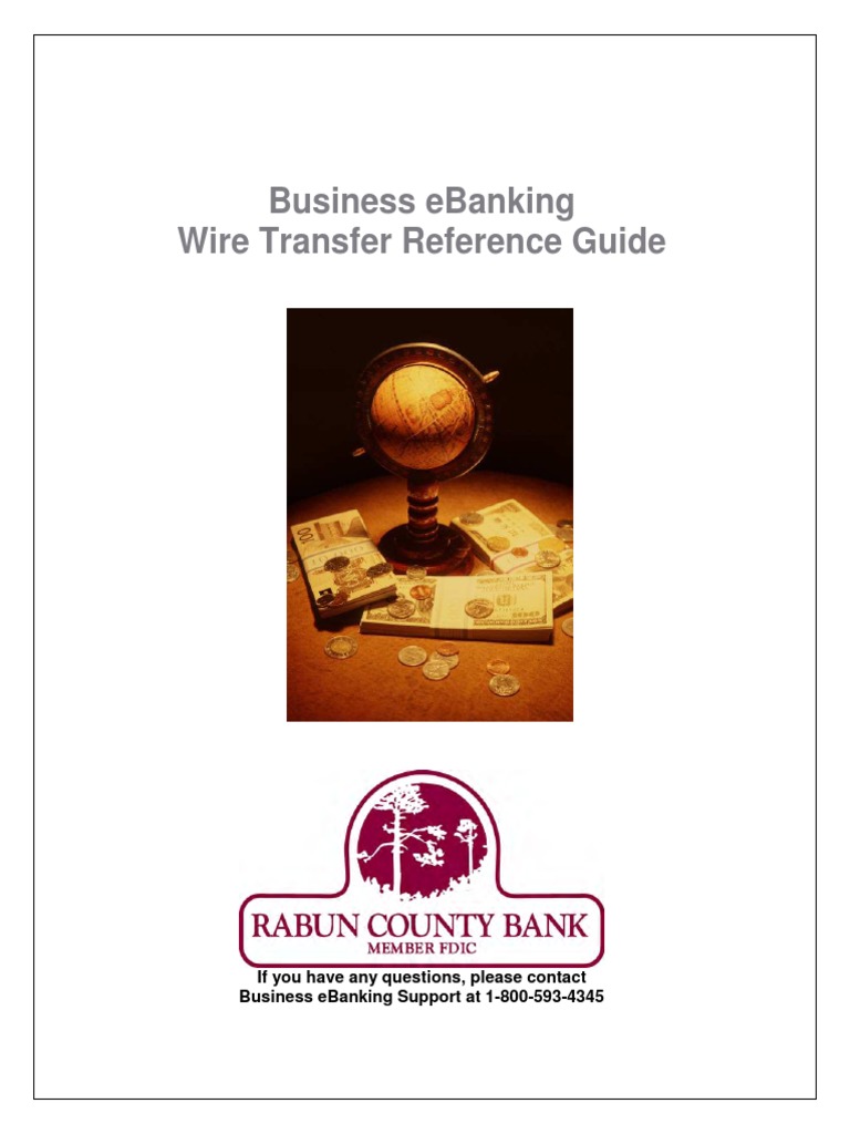 RCB Bank Wire Transfer Guide | PDF | Wire Transfer | Economies