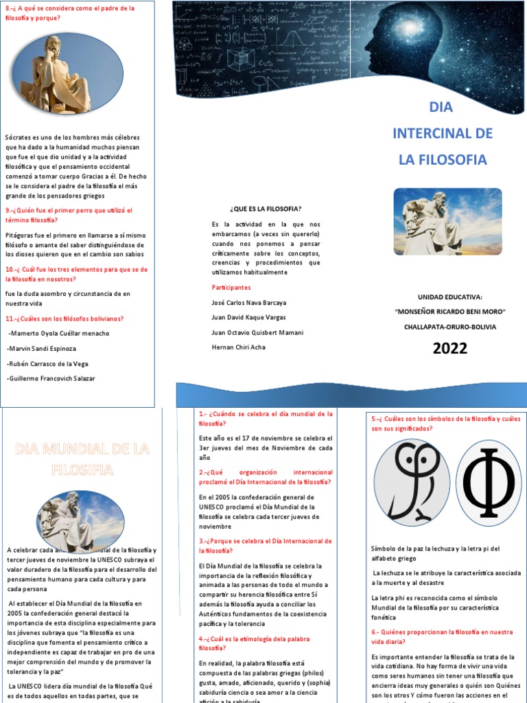 Triptico 1 | PDF | Tolerancia | Teorías filosóficas