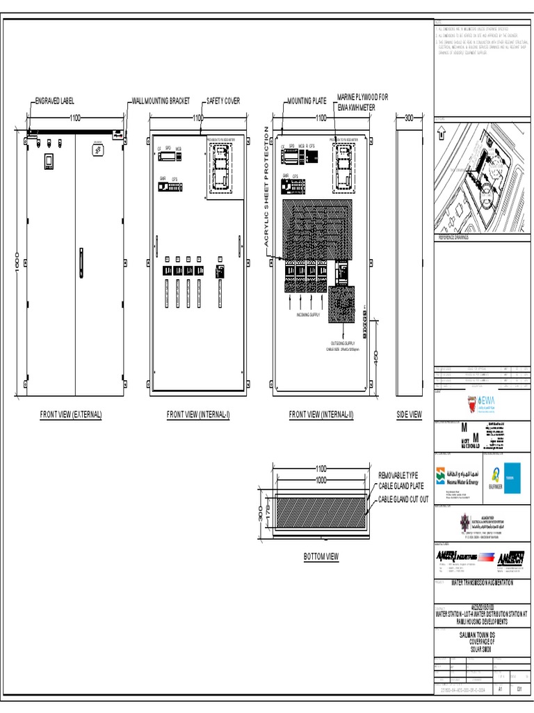 (0030) Salman Town Solar Project Solar SMDB | PDF