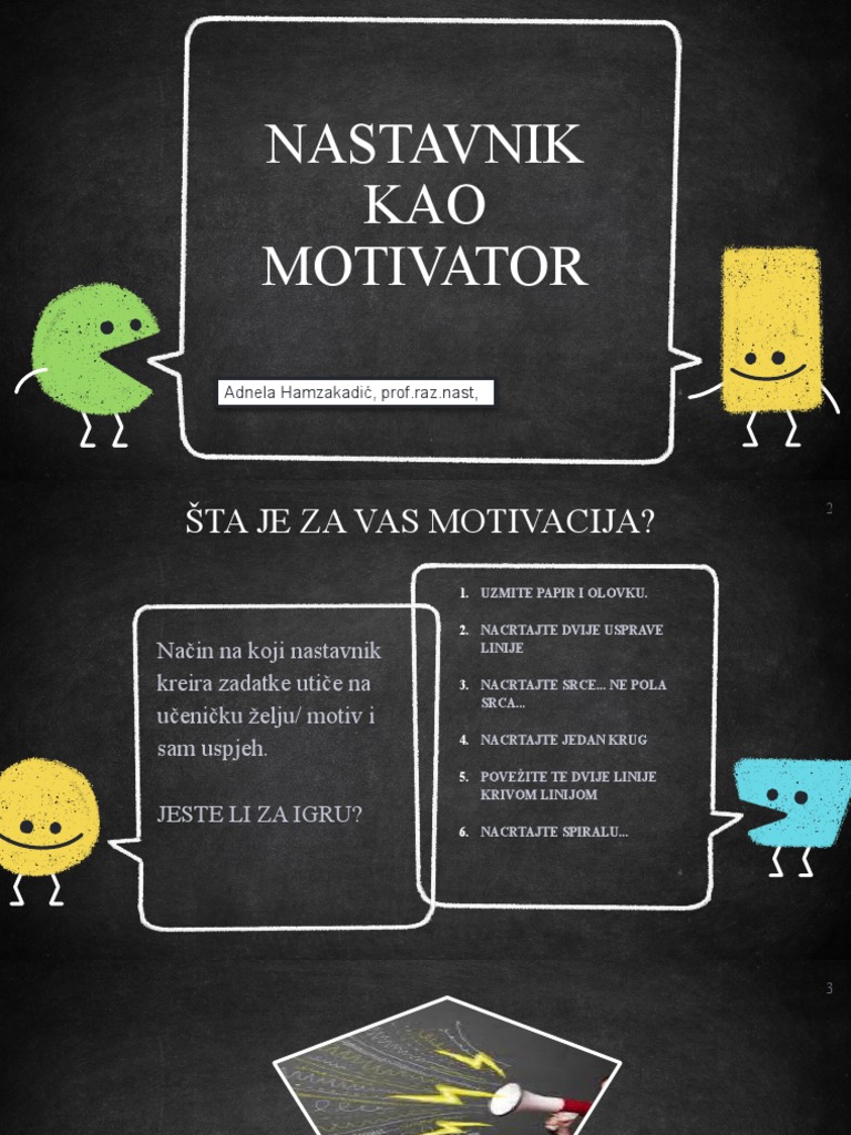 Nastavnik Kao Motivator | PDF