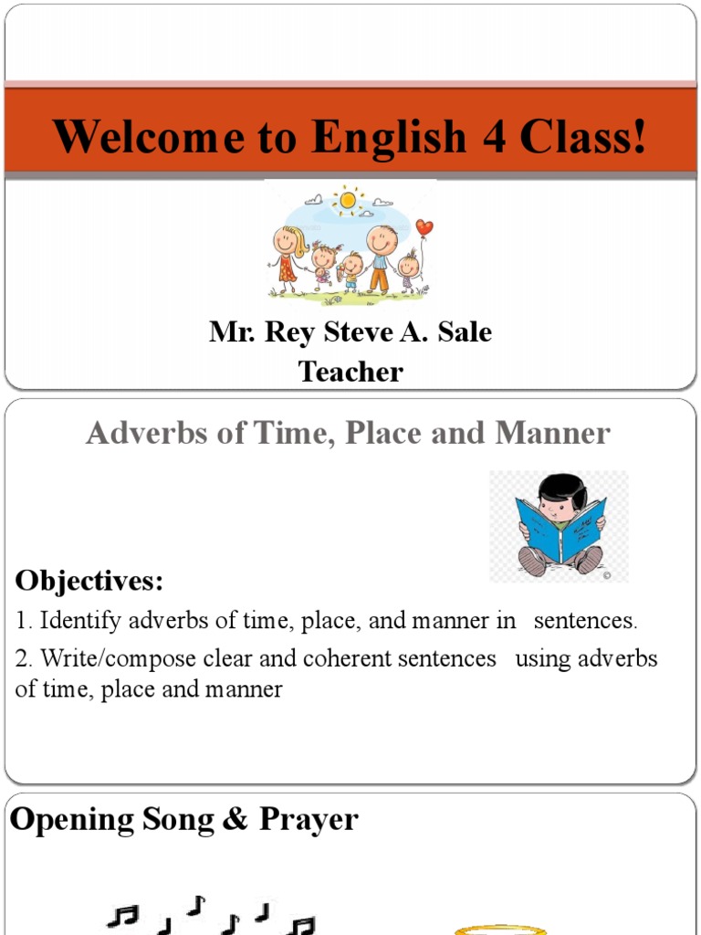 English 4 Lesson 19 | PDF | Adverb | Semantic Units