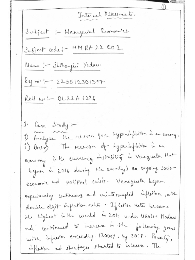 Managerial Economics Case Study | PDF