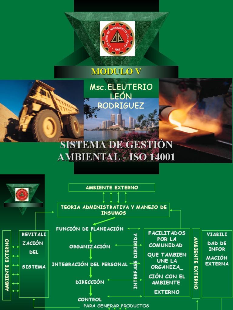 Modulo V - Iso 14001 | Descargar gratis PDF | Entorno natural | Planificación