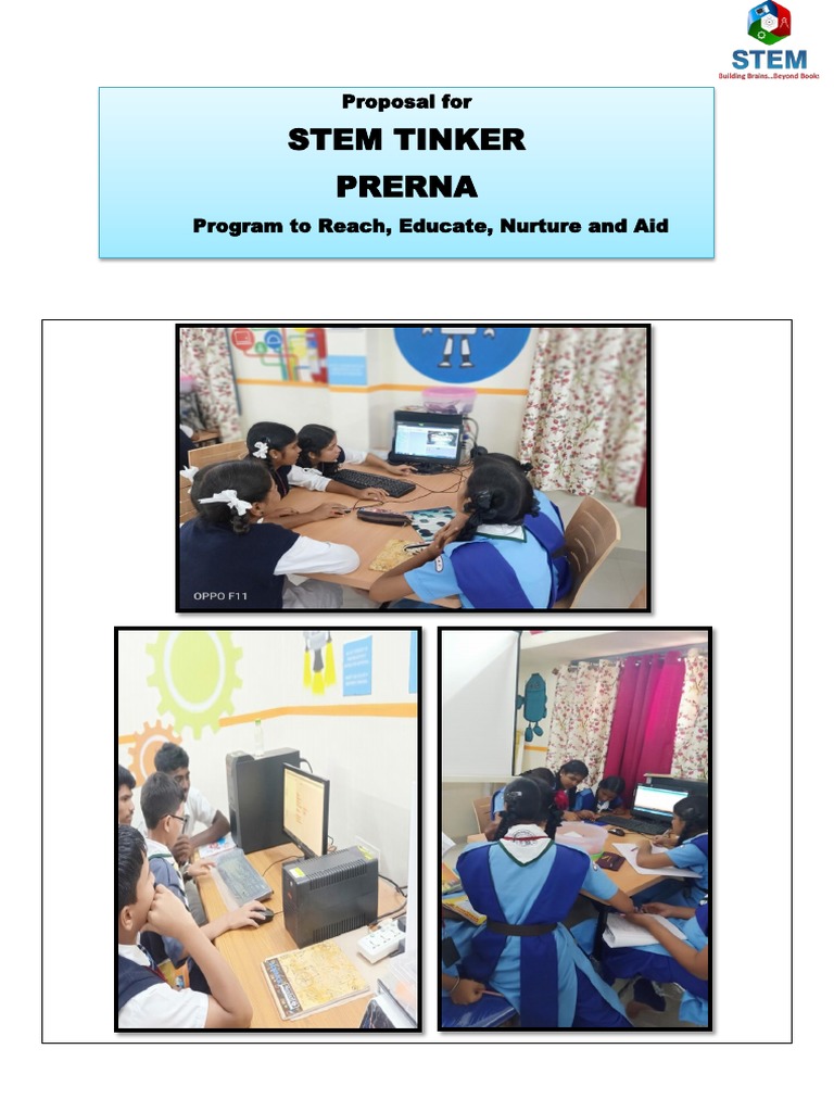 Stem Tinker Lab Proposal | PDF | Science, Technology, Engineering, And ...