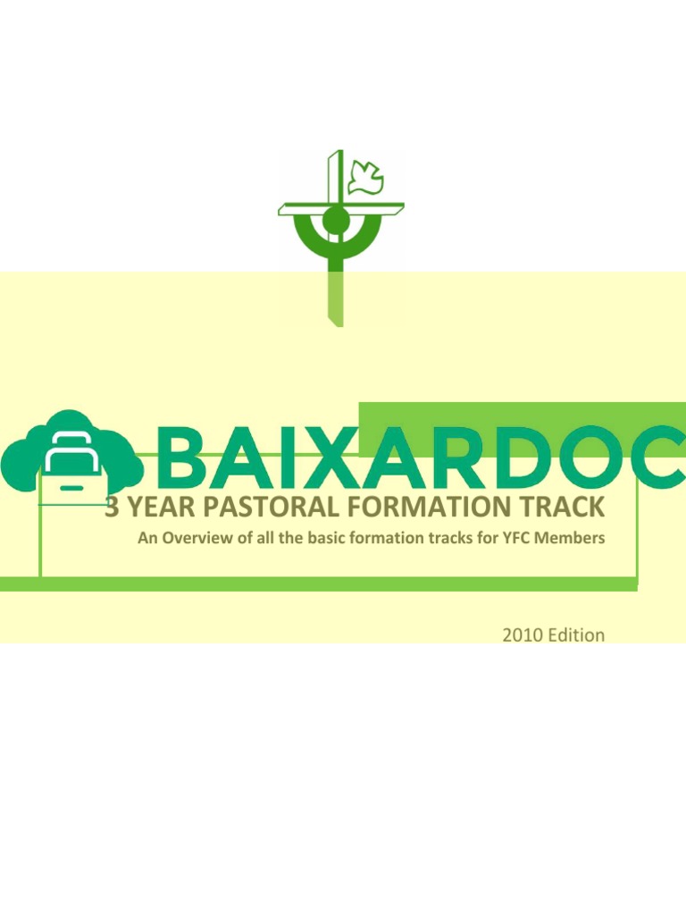 3 Year Yfc Pastoral Formation Track | PDF | Faith | God
