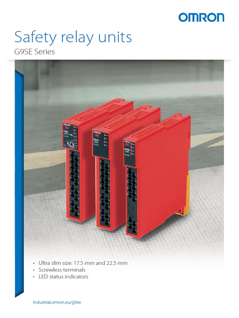 G9SE Brochure | PDF | Relay | Switch