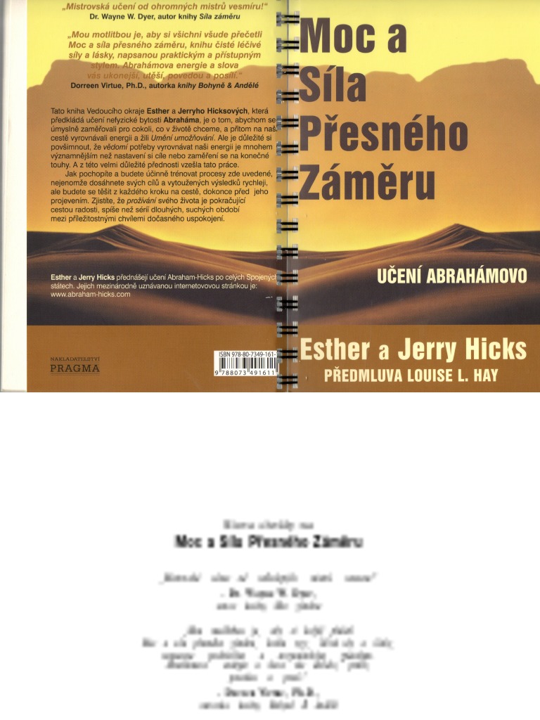 Esther A Jerry Hicks Moc A Sila Presneho Zameru 2006 | PDF