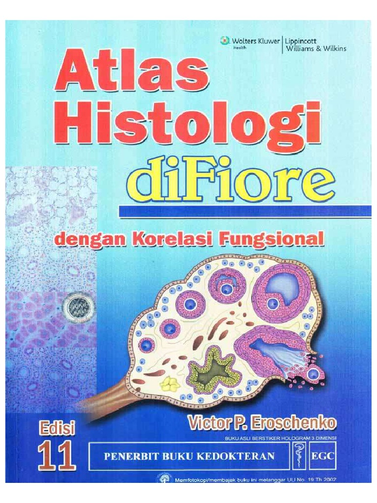 Cover Atlas Histologi Difiore | PDF