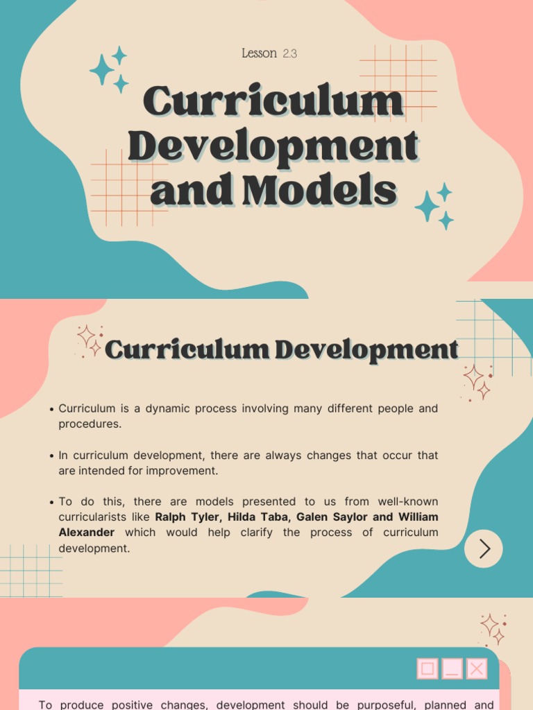 Curriculum Development Processes and Models 1 | PDF | Curriculum | Evaluation