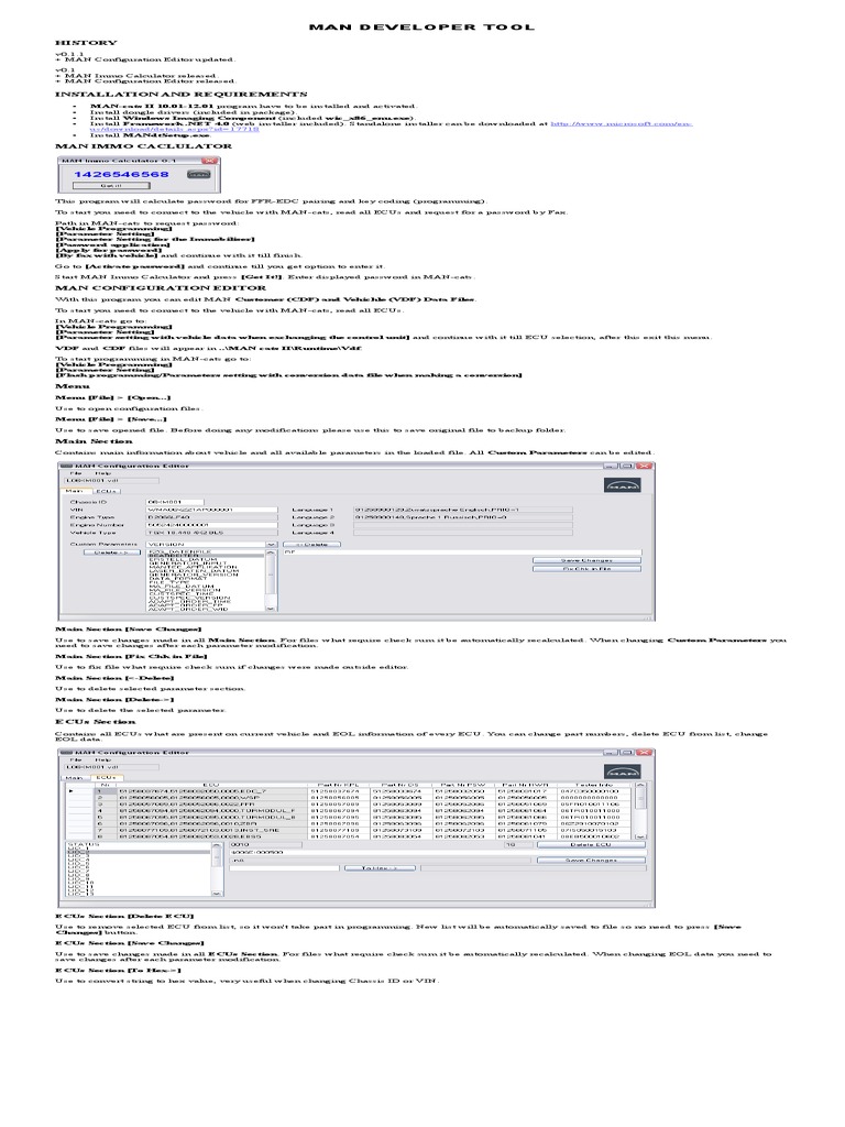 MAN Dev2tool | PDF | Installation (Computer Programs) | Computer File