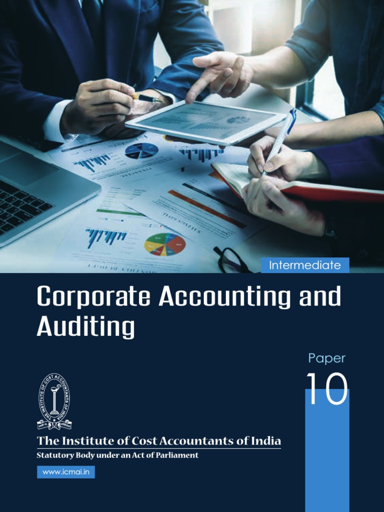 Cma Inter Corporate Accounts and Audit | PDF | Preferred Stock ...