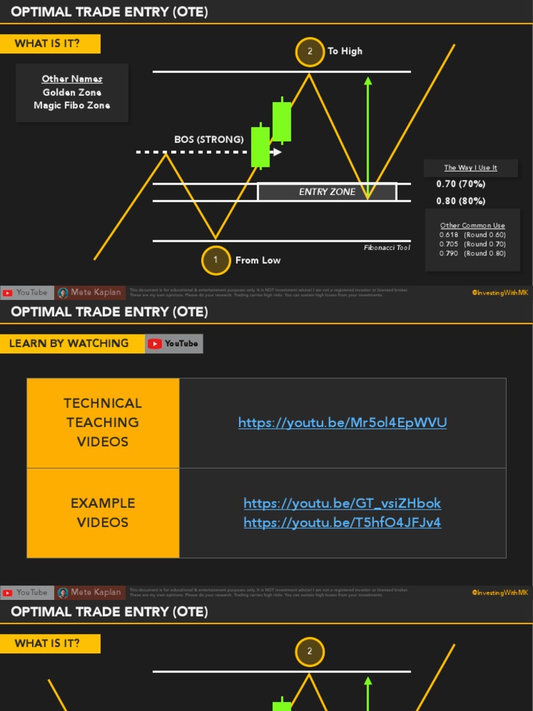 Lecture - 006 - OTE Fibonacci Optimal Trade Entry | PDF | Investing ... Lecture - 006 - OTE Fibonacci Optimal Trade Entry | PDF | Investing ...