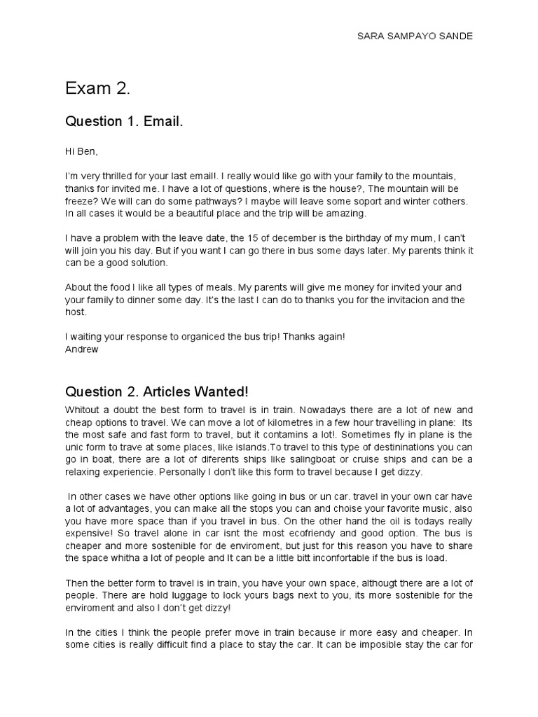 Exam 2 | PDF | Transport