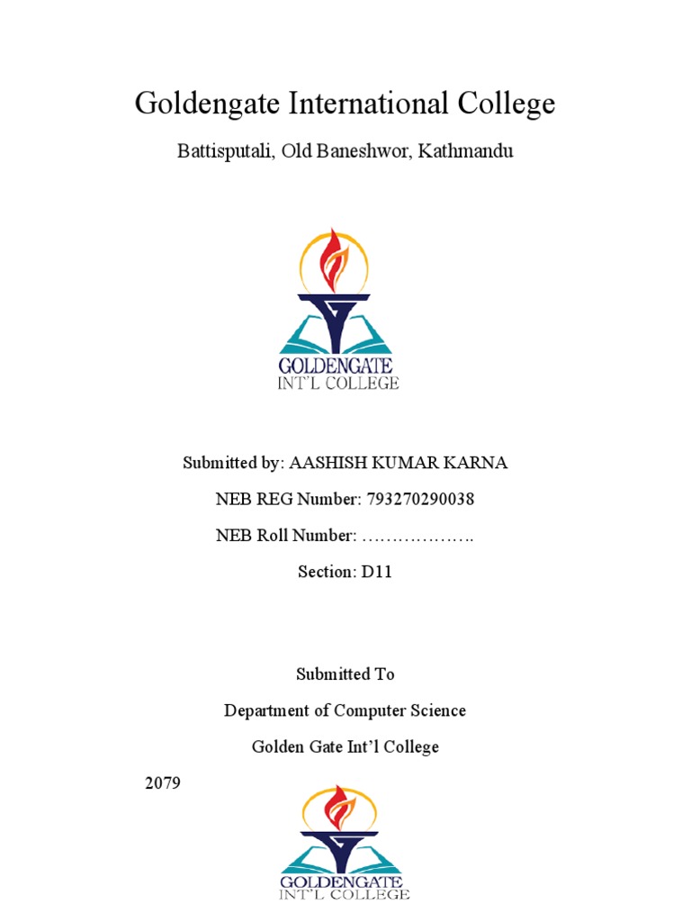 Overall CoverPage and Certificate | PDF