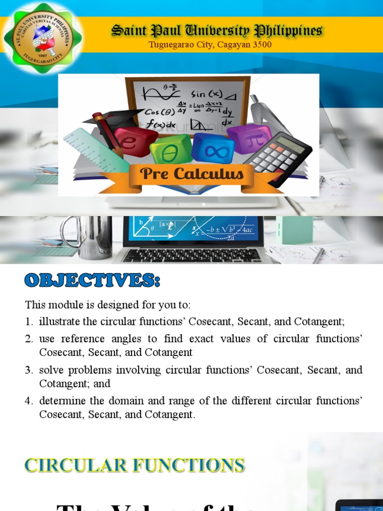 Lp4 Pre Calculus Pdf Trigonometric Functions Function Mathematics