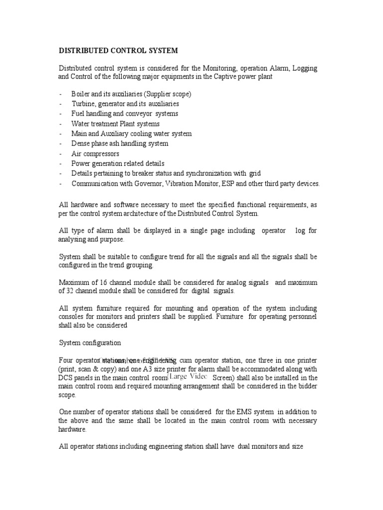 DCS Specs | PDF | Computer Data Storage | Power Supply