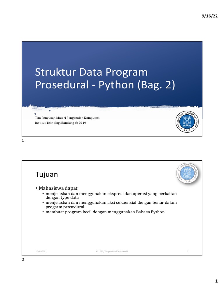 6 StrukturDasarProgram Bag2 | PDF | Komputer