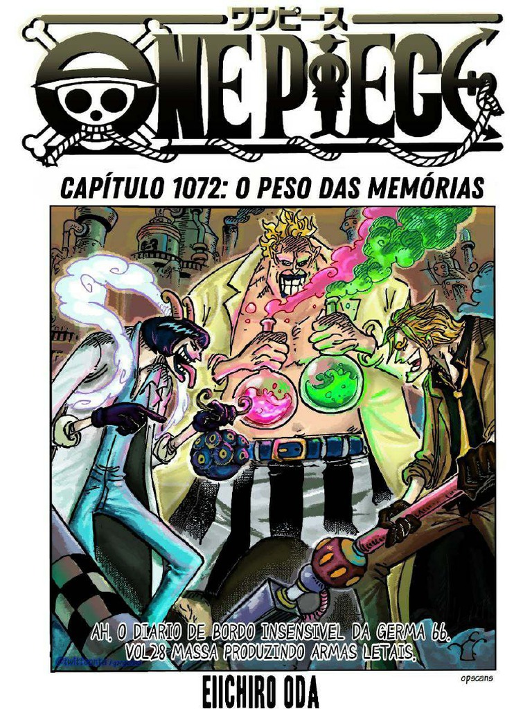 Capítulo 1072 @ONEPIECE - BALTIGO | PDF