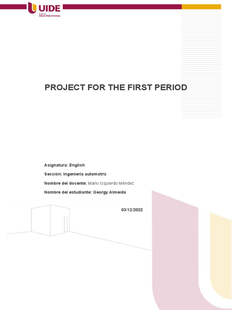 English Proyect 1 | PDF
